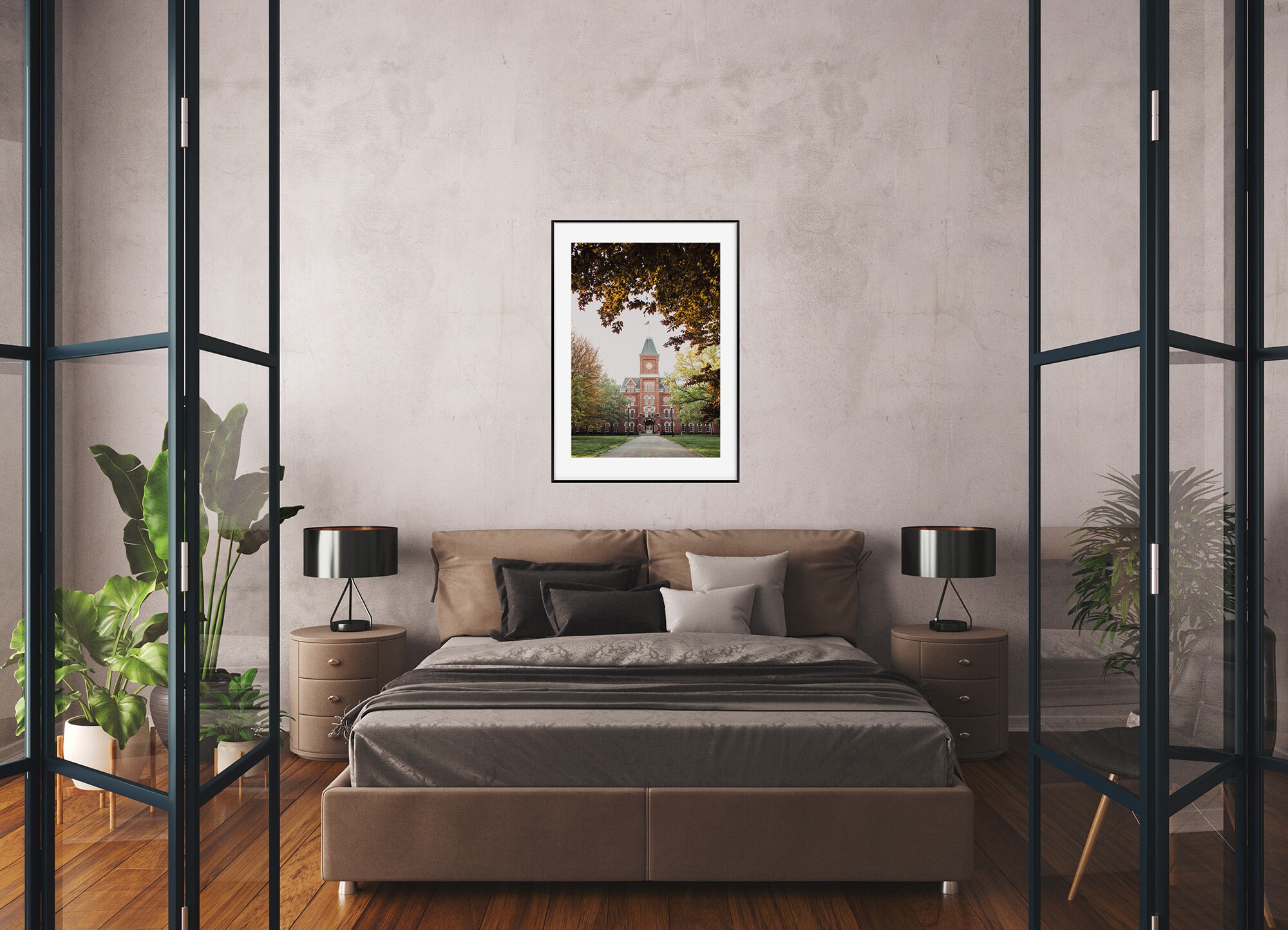 Ohio State University Hall Print, Buckeyes Wall Art, OSU Campus, the ...