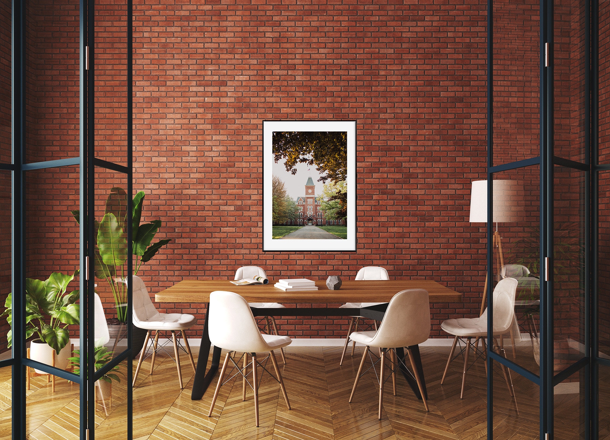 Ohio State University Hall Print, Buckeyes Wall Art, OSU Campus, the ...