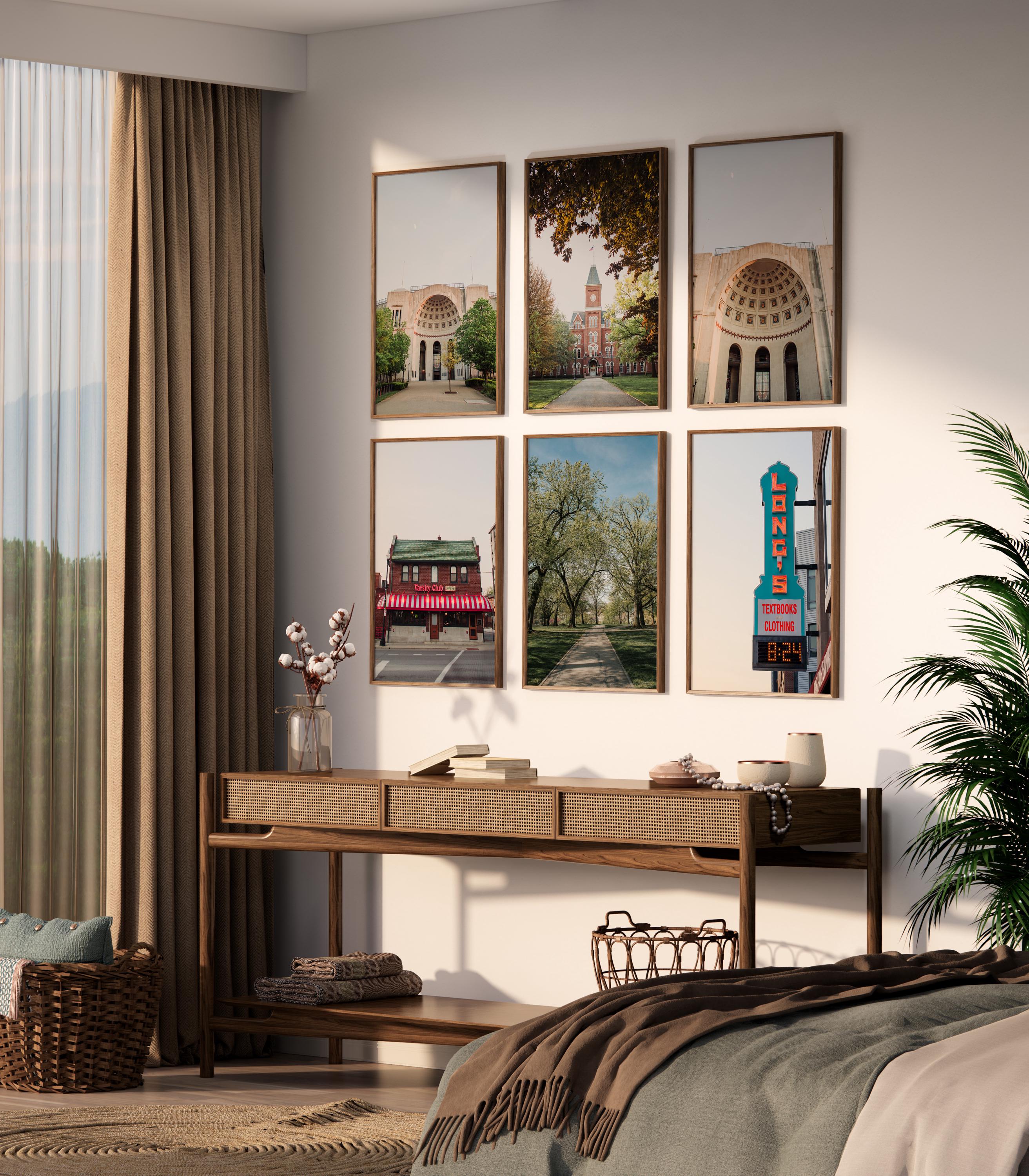 Mirror Lake, Ohio State Campus, Dorm Art, OSU Fan Room, Classic College ...