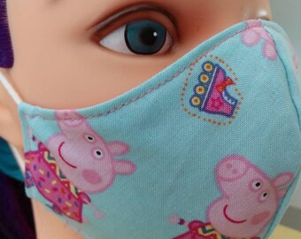 Peppa Pig Face Masks | Etsy