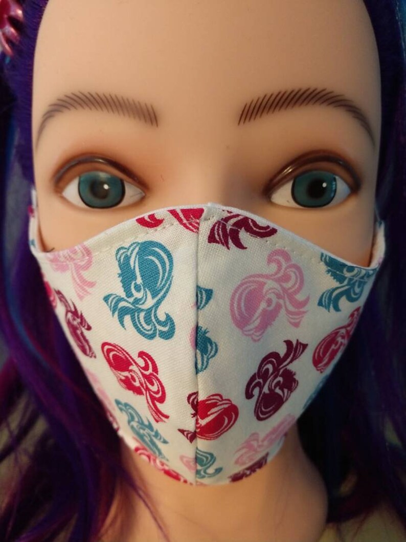 Barbie Fabric Face Masks w/sewn in Filter Teen/Adult Small | Etsy
