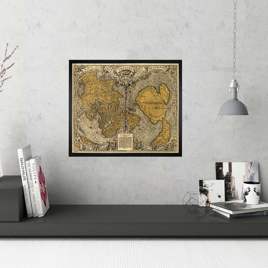 The Oronteus Finaeus Map of the World 1531 World Map Fine Art - Etsy