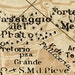 Old Map of Arezzo Italy 1935 Arezzo Map up to 24x36" Old World Style ...