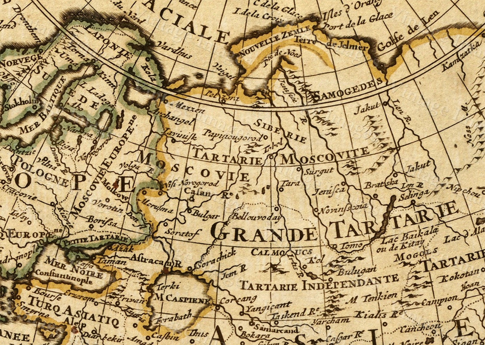 1720 Old World Map,world Map Wall Art, Historic Map Antique Style Map ...
