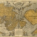 The Oronteus Finaeus Map of the World 1531 World Map Fine Art Print ...