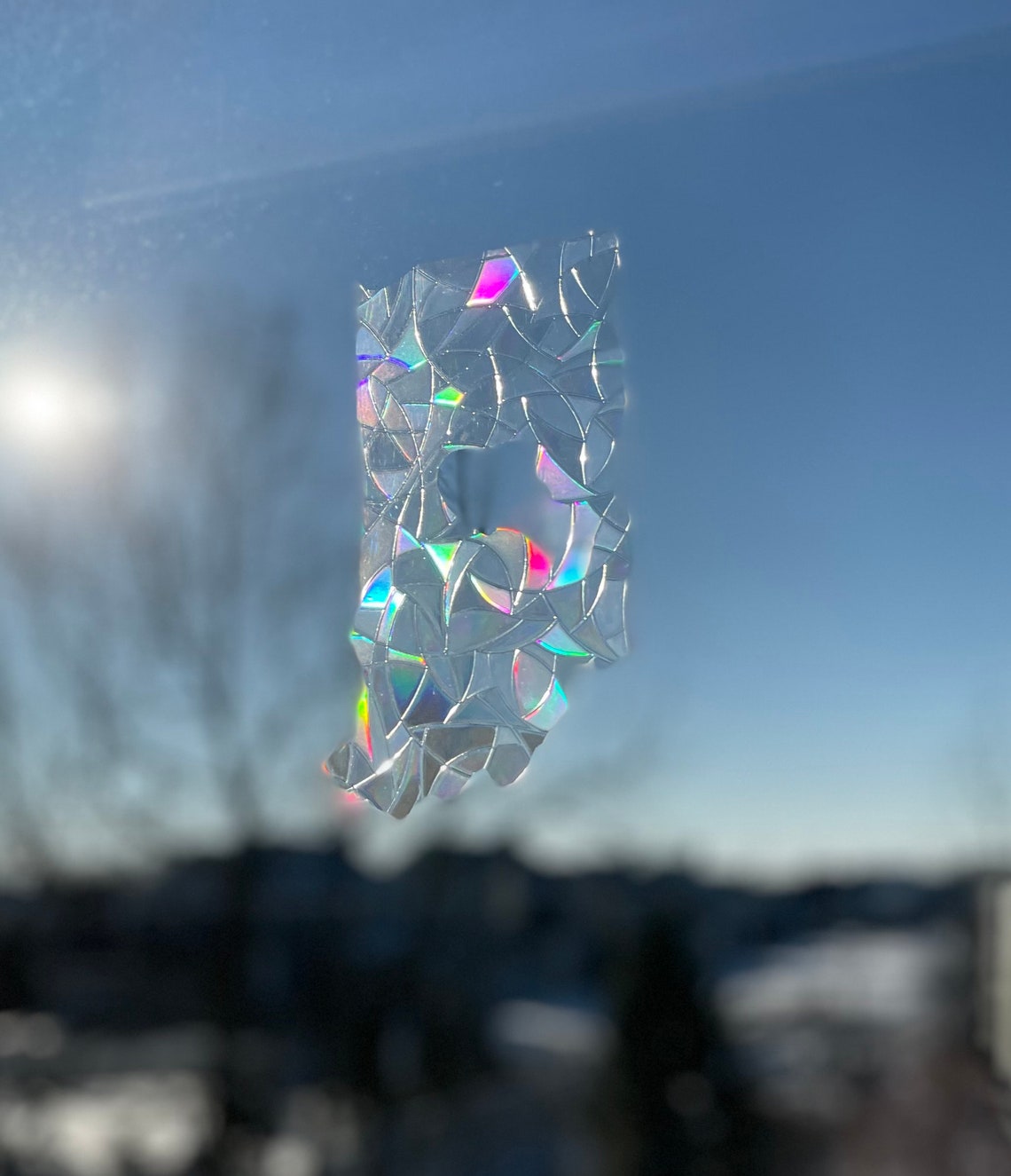 Prism Rainbow Maker Window Sticker Film Crystal Rainbow Maker - Etsy