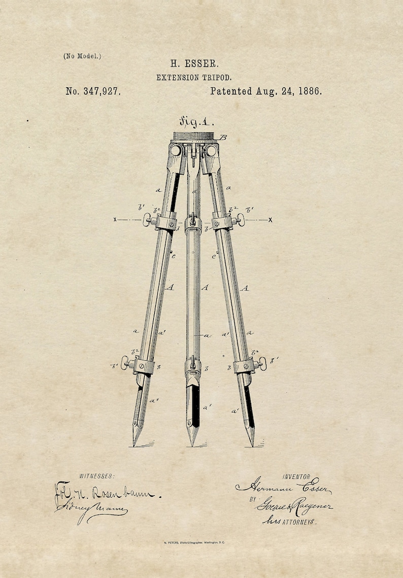 Surveyor Patent Print Surveying Instrument Tools Patent Art - Etsy