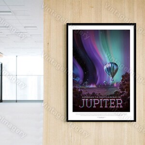 NASA Jupiter Space Print 2016 NASA Space Travel Poster Space Art Great ...