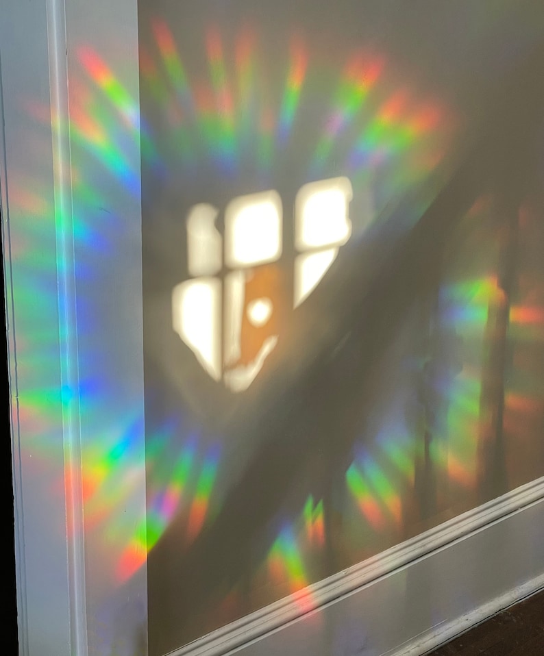 Prism Rainbow Maker Window Sticker Film Crystal Rainbow Maker - Etsy