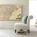 Colonial Map Poster, 1755 Map of British Colonies, North America Map ...