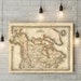 Map of Canada 1855 Canadian Map Vintage Canada Map Restoration ...