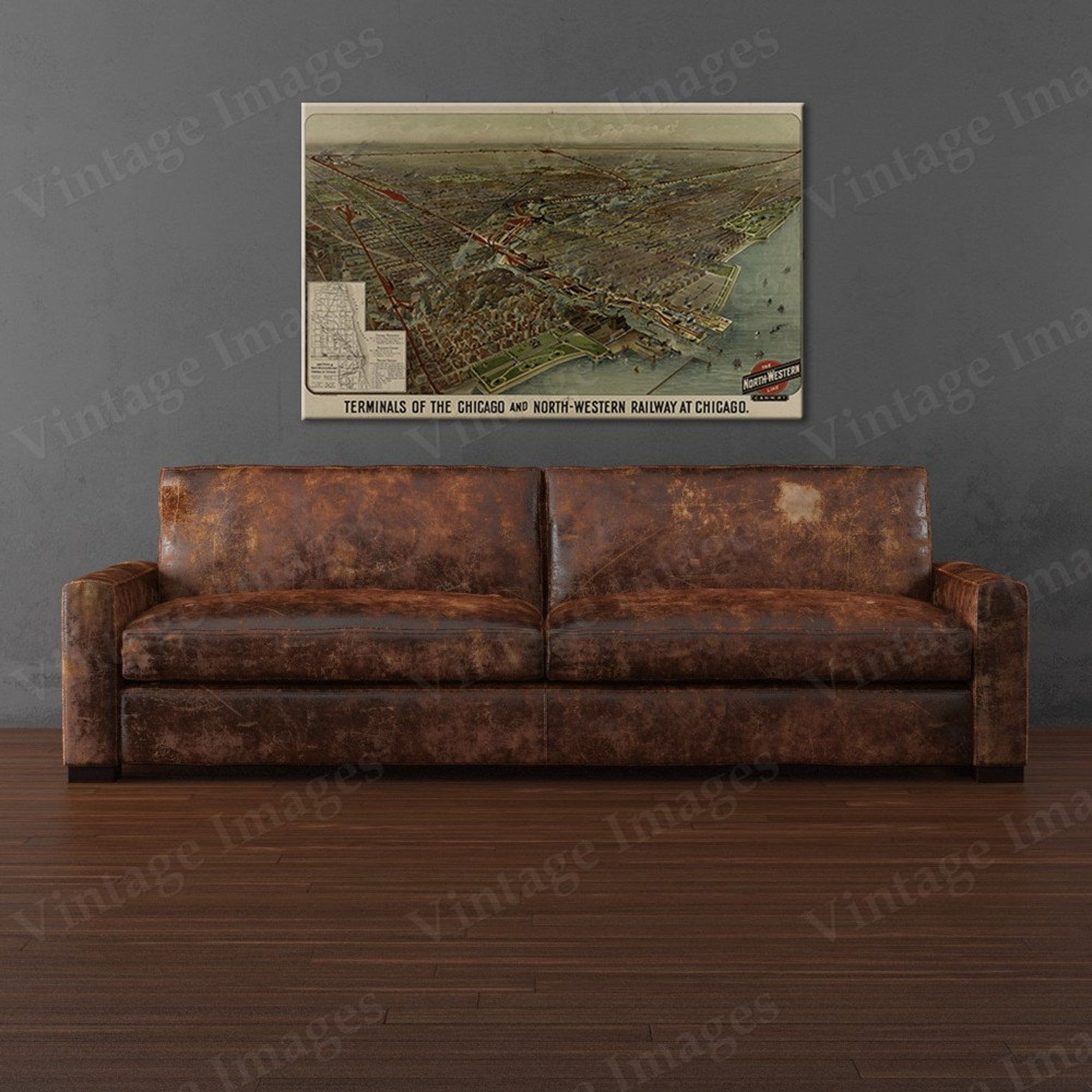 Old Map of Chicago (1902) Chicago Railroad Map, Chicago Map, Vintage ...