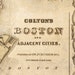 Map of Boston 1886 Boston Map Vintage Boston Map Boston Poster Old ...