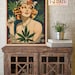 Vintage Marijuana Poster Retro Bohemian Wall Art Mary Jane - Etsy