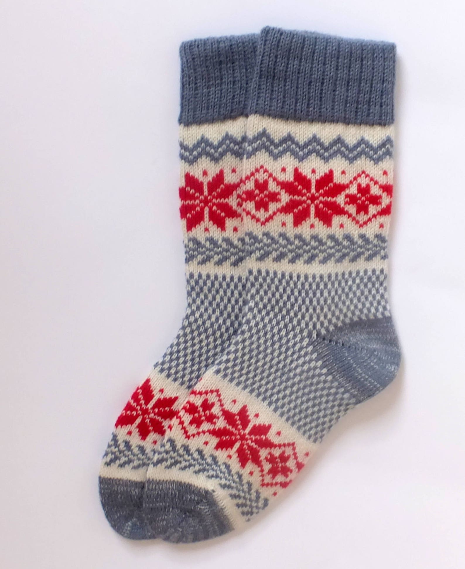 Wool Socks Scandinavian Patterns. Women and Men Wool Socks. - Etsy