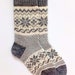 Classic Scandinavian Wool Socks With Patterns. Women and Men Wool Socks ...