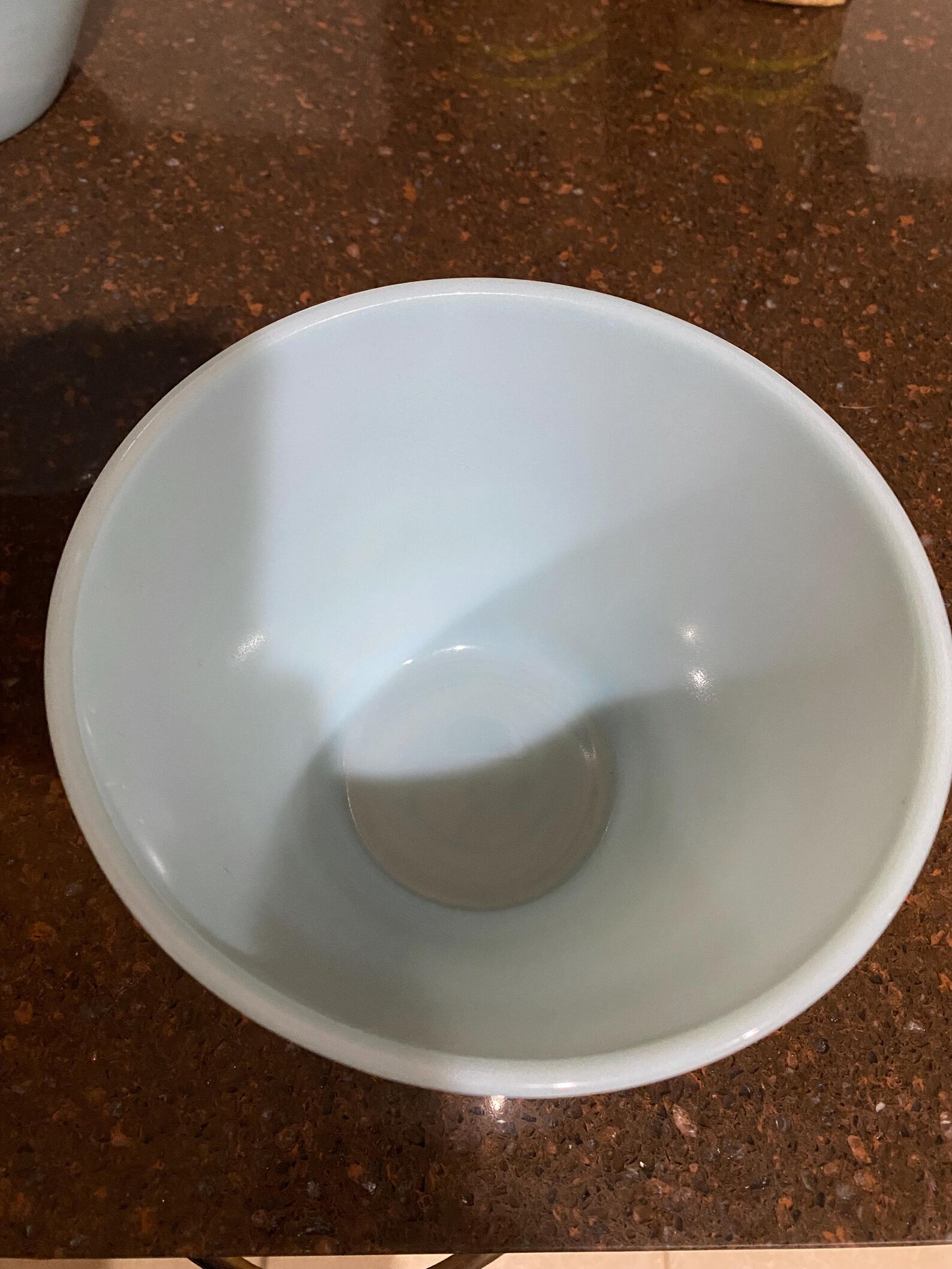 3 Pc Set Fire King Azurite Delphite Splash Proof Mixing Bowl MCM - Etsy