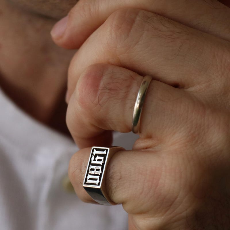 Mens Pinky Rings - Etsy