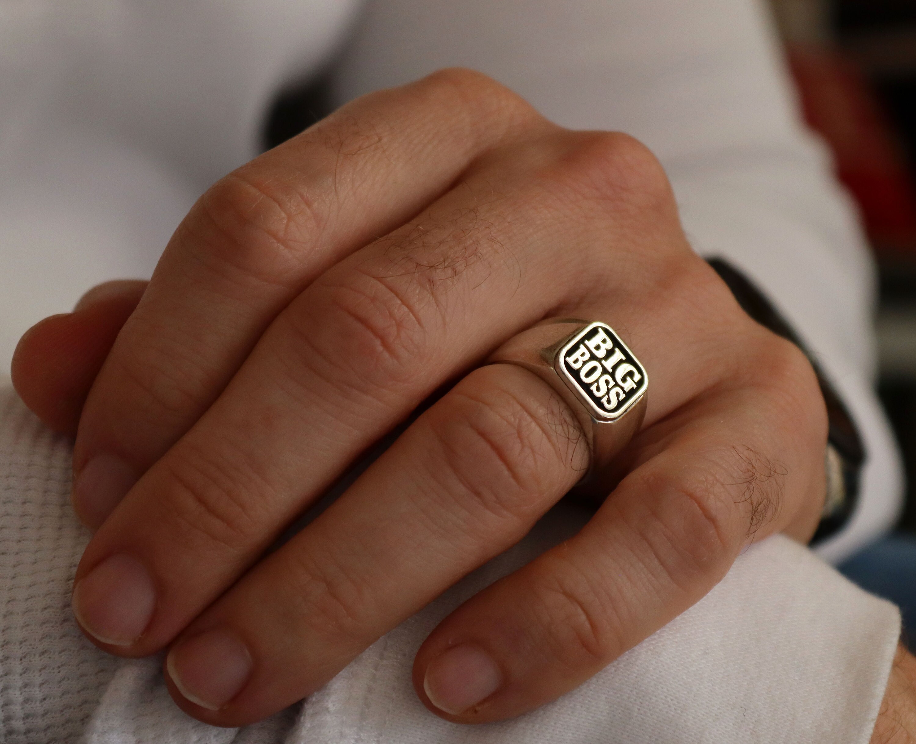 Personalized Freemason Symbol Signet Ring 925 Sterling Master Mason ...