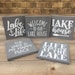 B1G1 Free Mini Signs Shelf Sitter Decoration Bathroom Decor Wood Sign ...