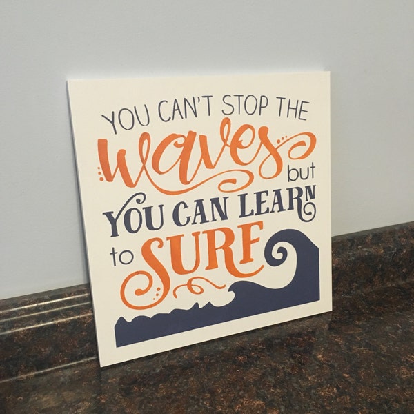 Cant Stop the Waves - Etsy