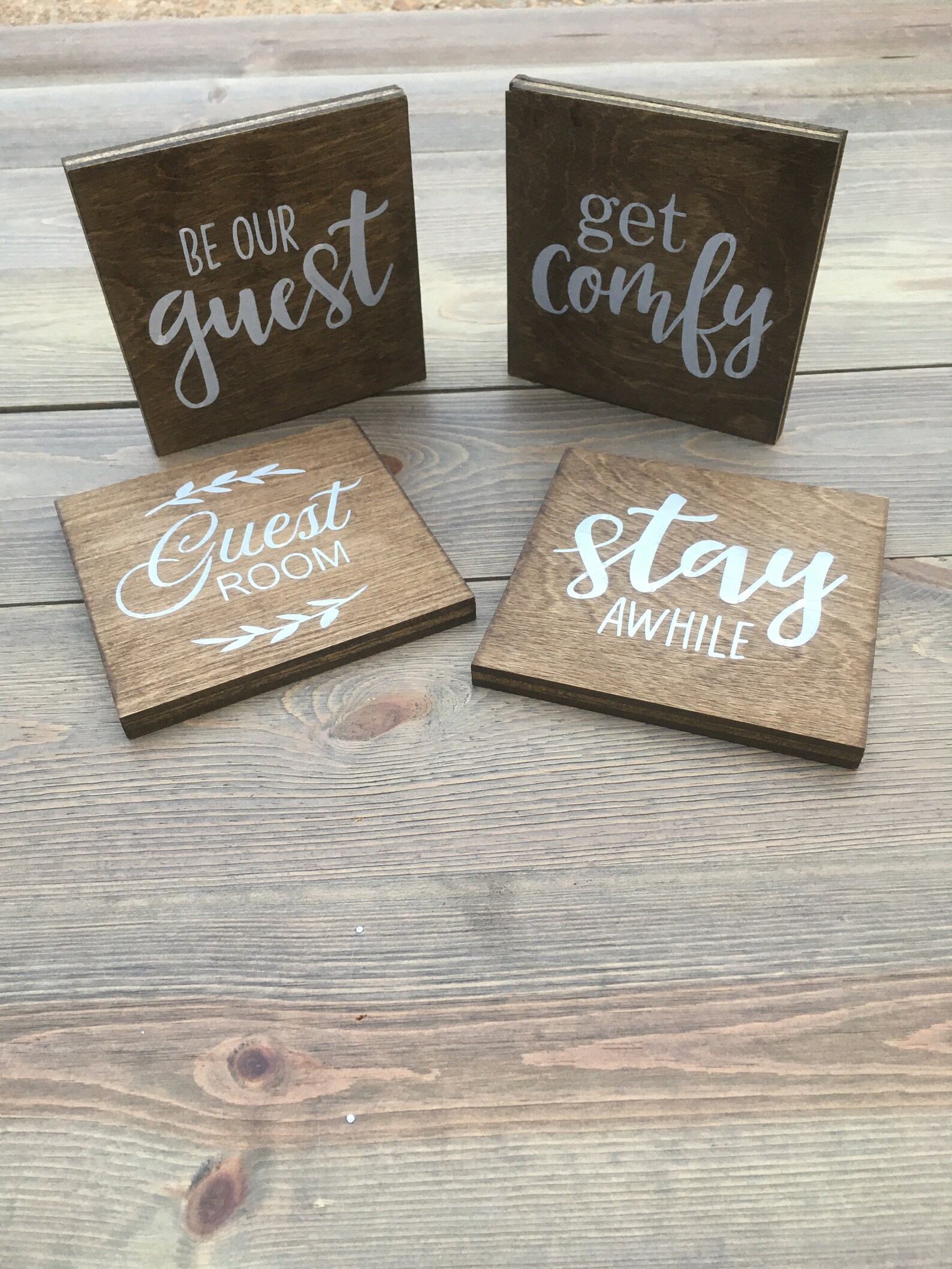 B1G1 Free Guest Room Wall Decor Mini Signs Small Sign Shelf - Etsy