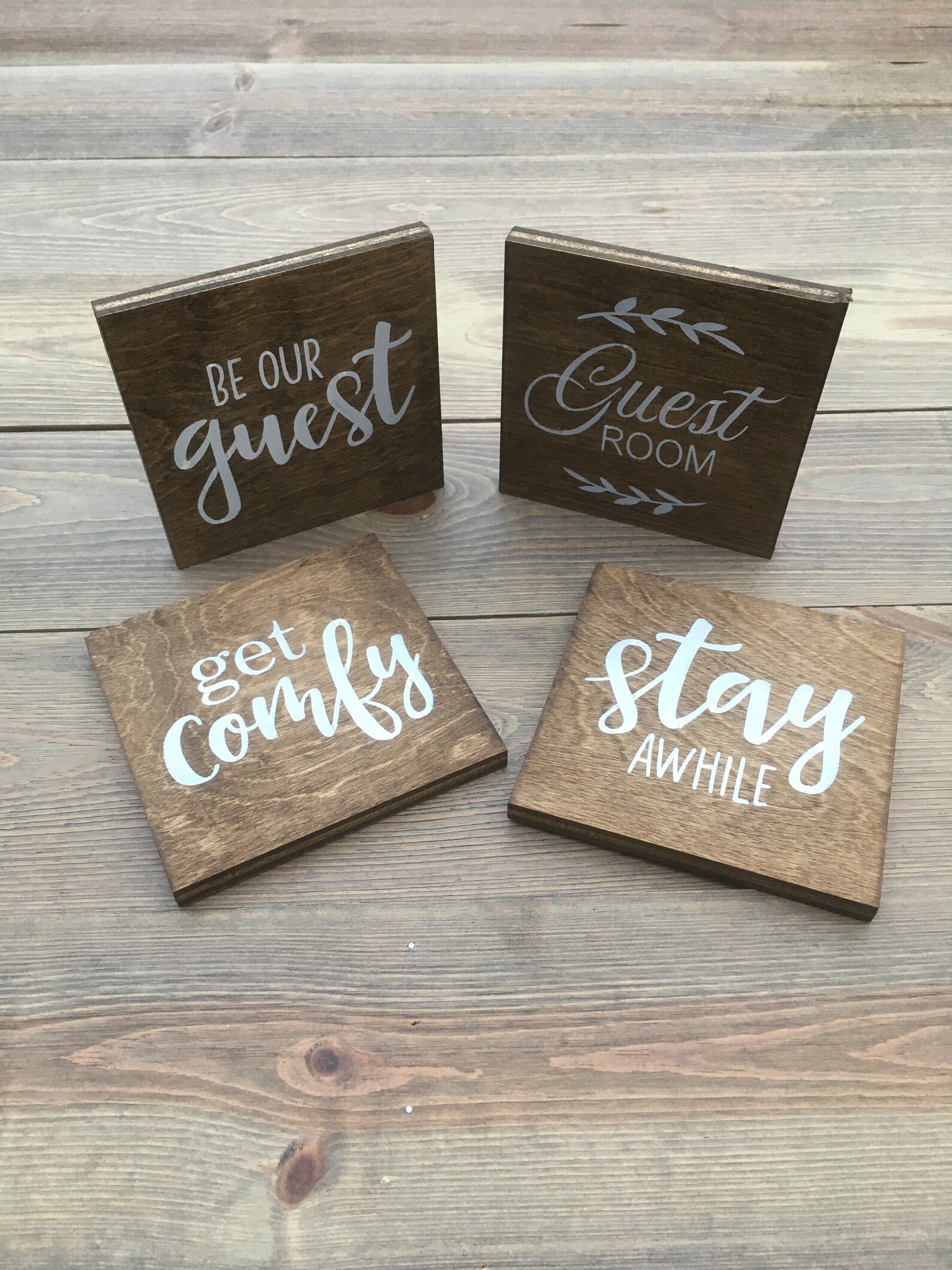 B1G1 Free Guest Room Wall Decor Mini Signs Small Sign Shelf - Etsy