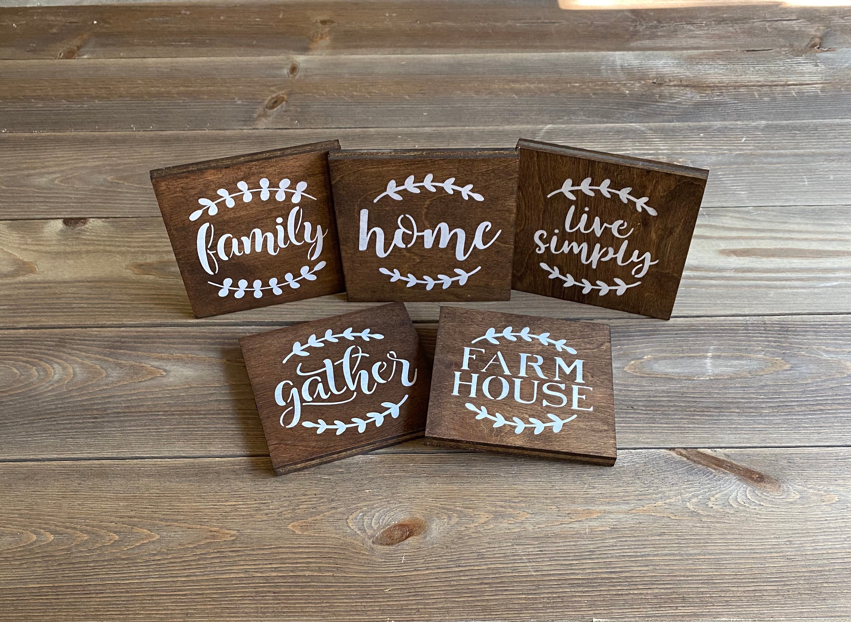 B1G1 Free Mini Signs Small Sign Shelf Sitter Decoration Decor | Etsy