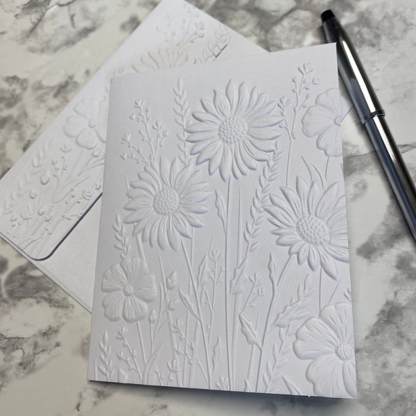 Embossed Cards - Etsy