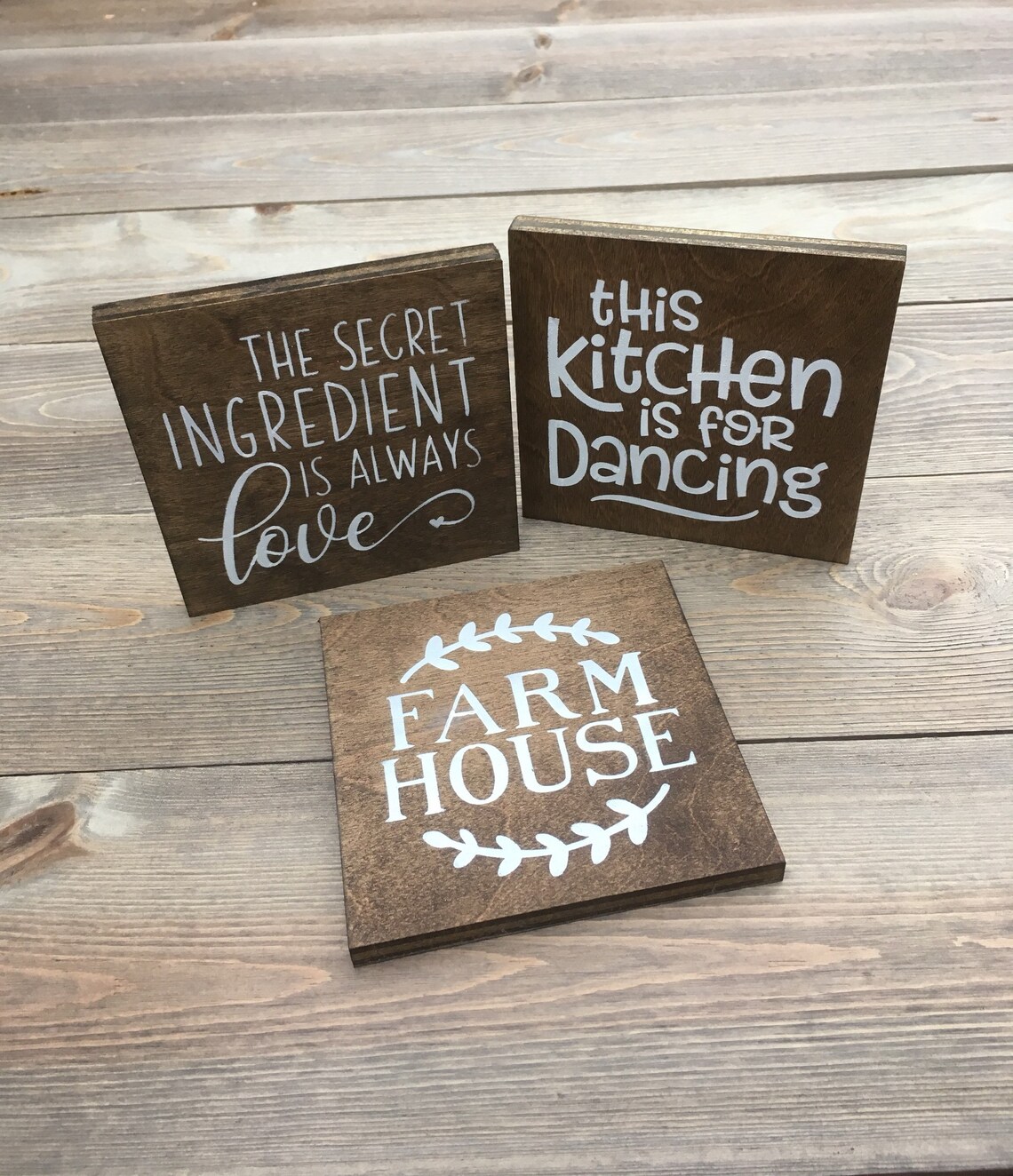 B1G1 Free Mini Sign Shelf Sitter Kitchen Decor Wood Sign This - Etsy