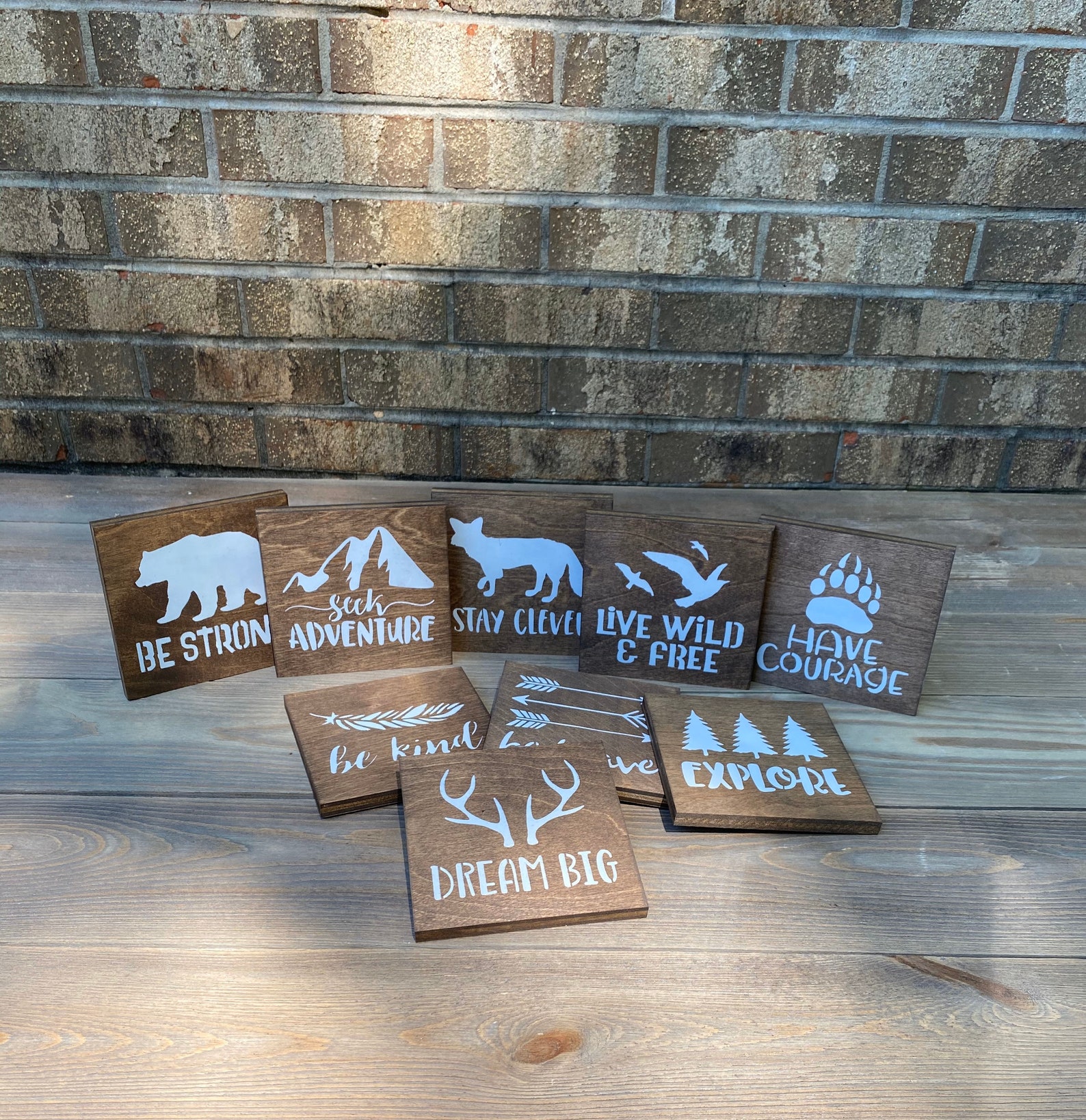 B1G1 free mini signs adventure sign shelf sitter adventure | Etsy