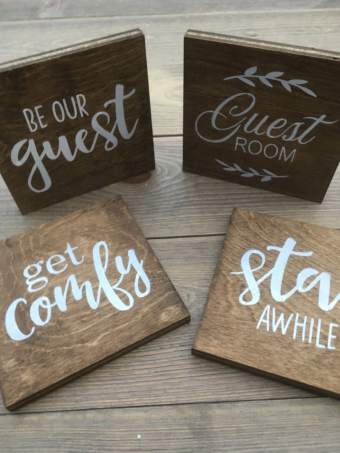 B1G1 Free Guest Room Wall Decor Mini Signs Small Sign Shelf - Etsy