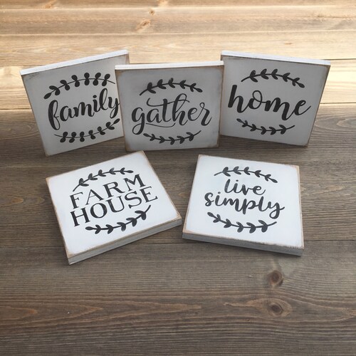 B1G1 Free Mini Signs Small Sign Shelf Sitter Decoration Wall | Etsy