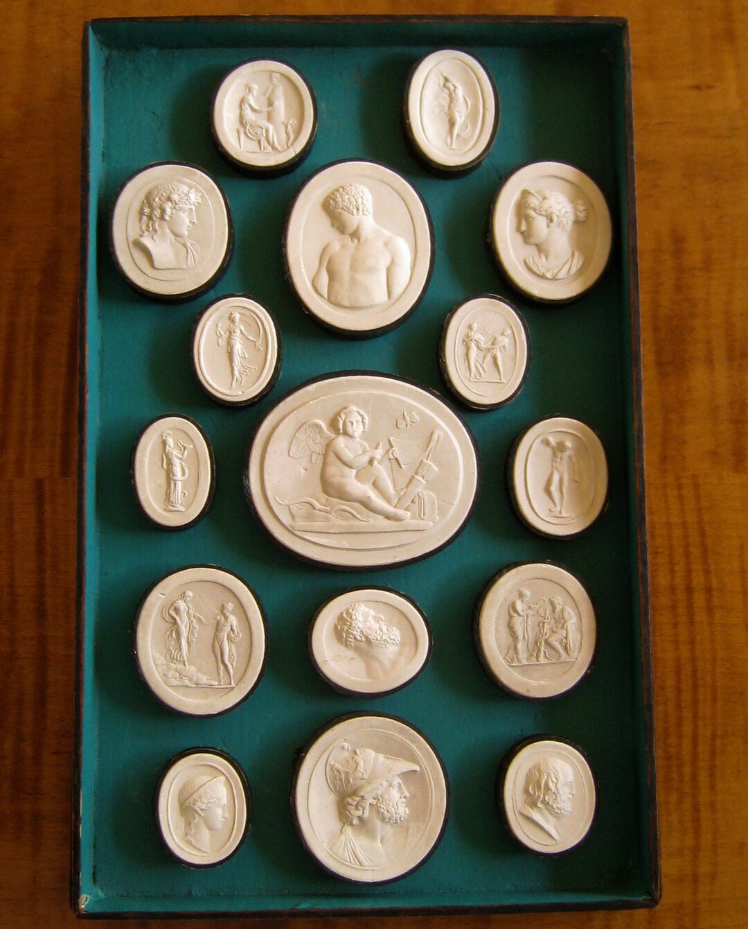 Original Grand Tour Intaglio Collection C1830 Antique Plaster - Etsy
