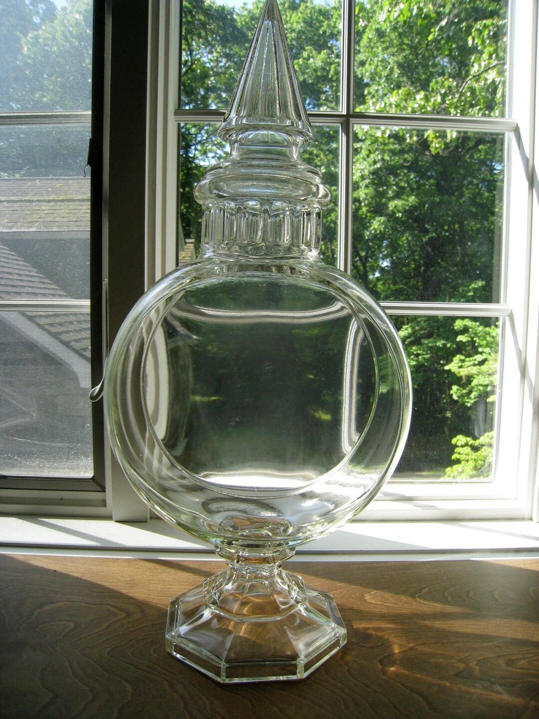 Dakota Banjo Apothecary Jar Vintage Exposition Candy Display Bottle - Etsy