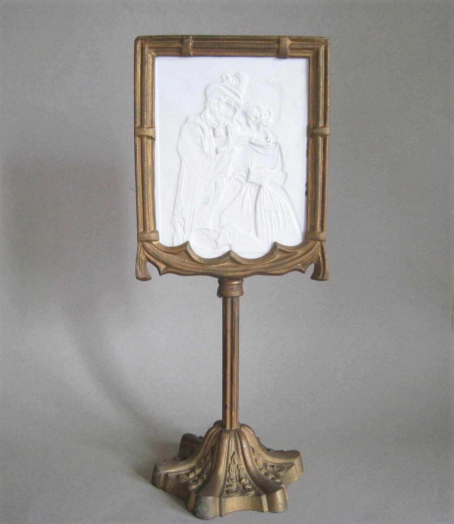 Victorian Lithophane Candle Screen C.1880 KPM Porcelain Window - Etsy