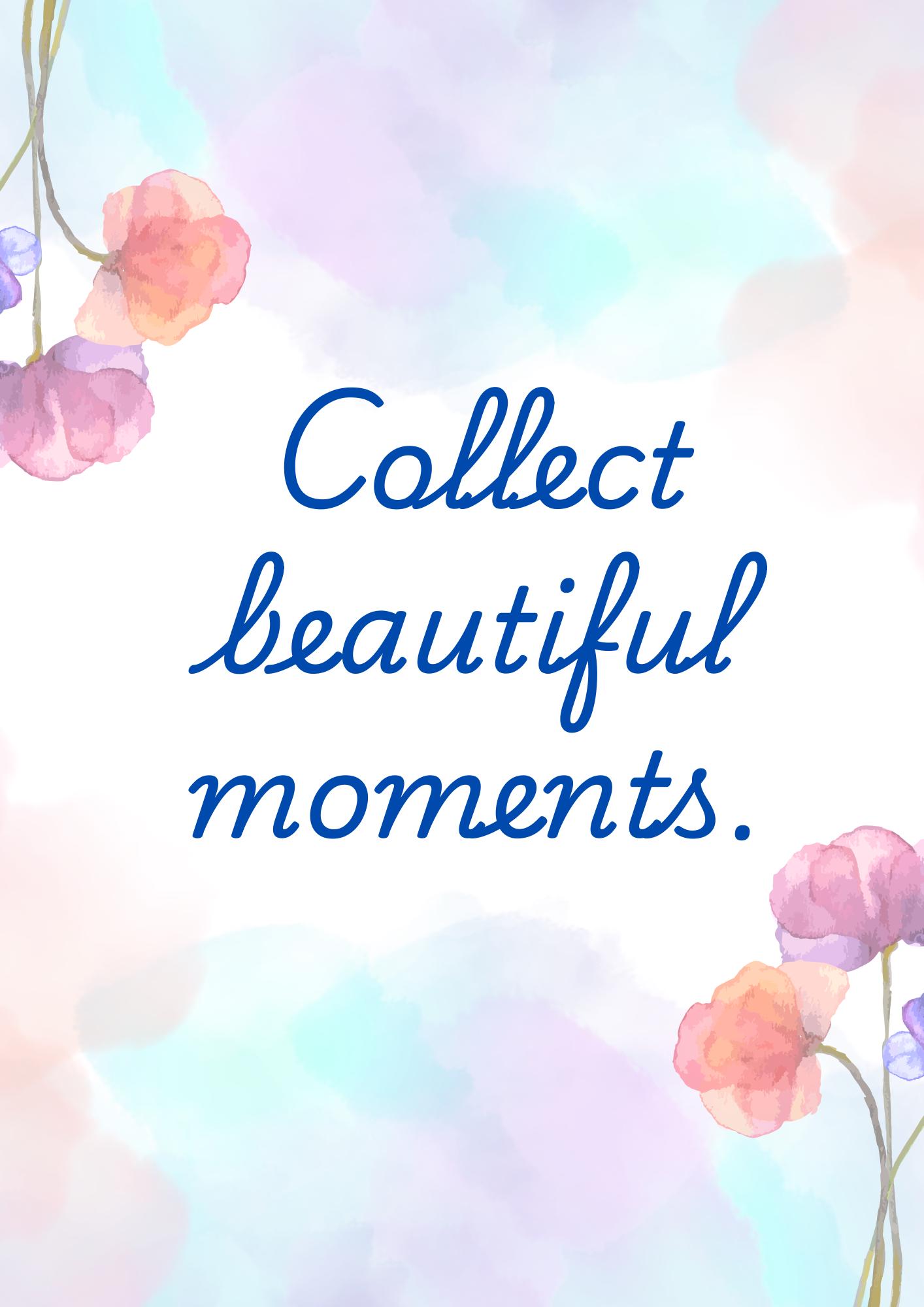 Mindfulness & Positivity Posters Watercolor - Etsy