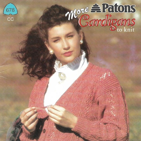 Patons Knit Pattern - Etsy