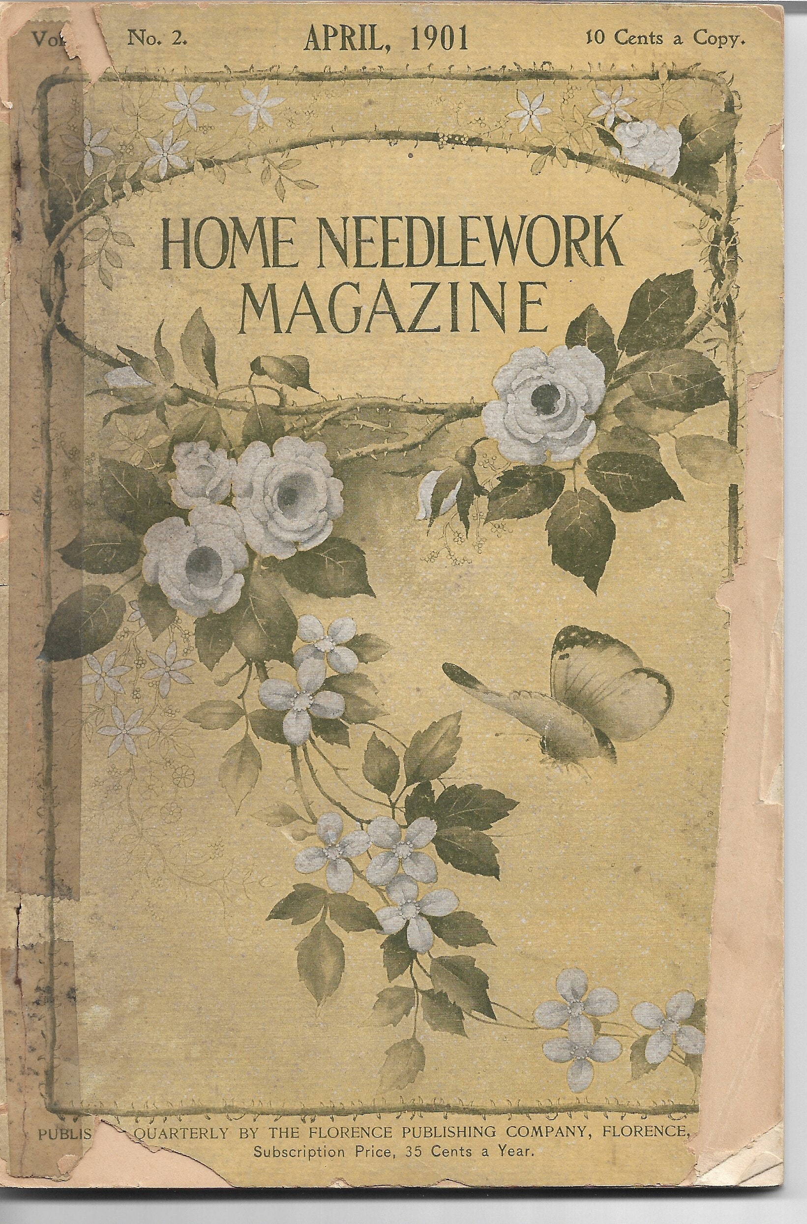 Vintage 1900s Home Needlework Magazine Volume 2 AS IS - Etsy