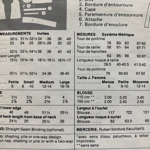 Vintage 1980s Butterick See & Sew 5802 UNCUT Size M 12-14 Wrap Blouse ...