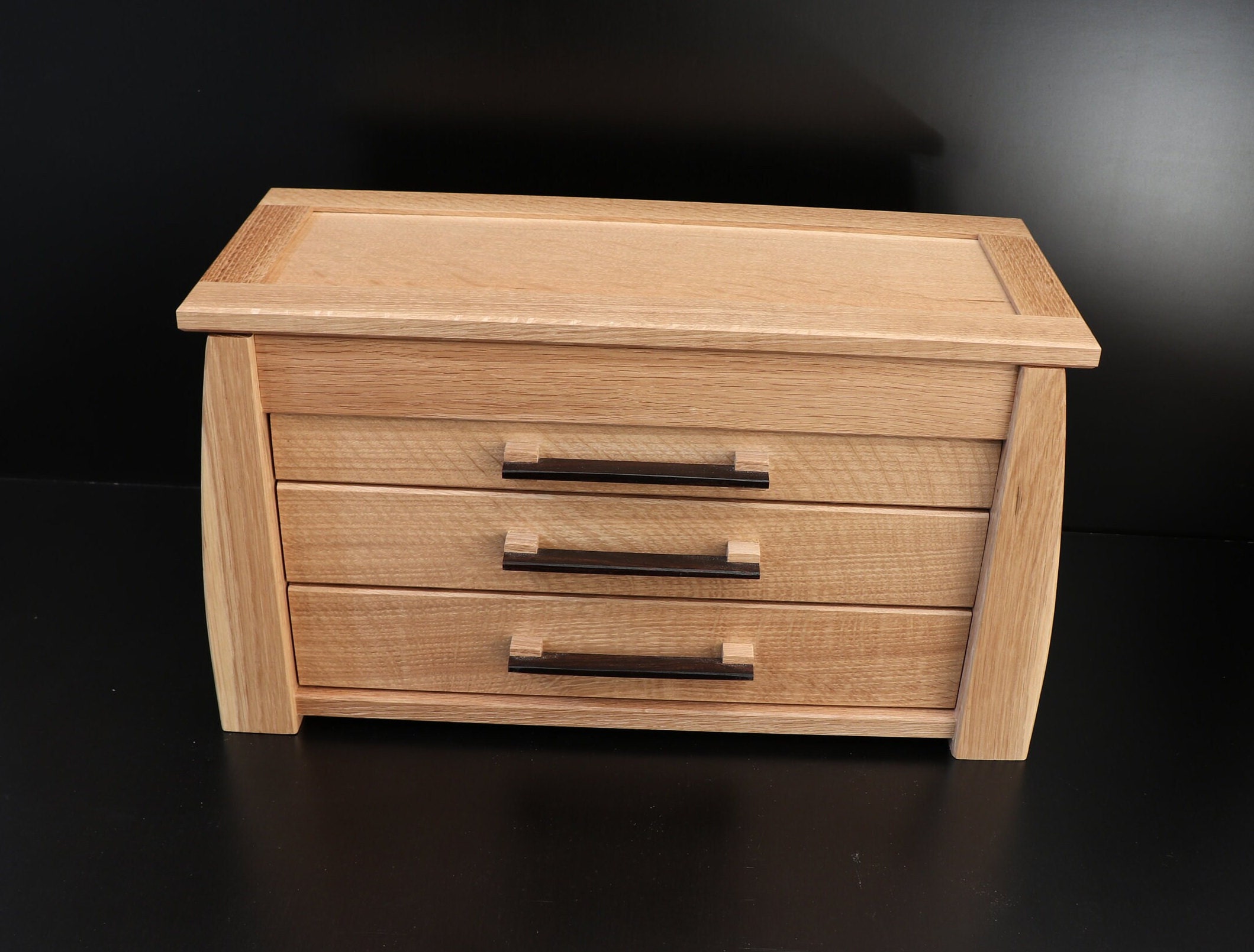 Hand Crafted Jewelry Box/ Jewelry Chest/ Keepsake Chest - Etsy