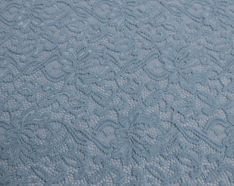 Scallop lace fabric | Etsy