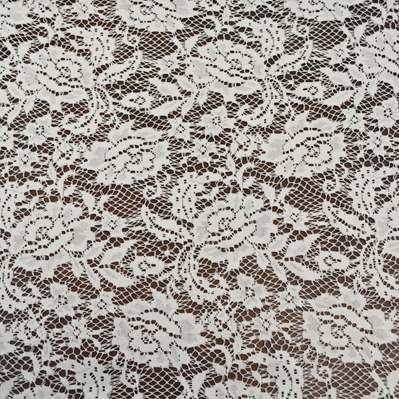 Off White Lace Pattern