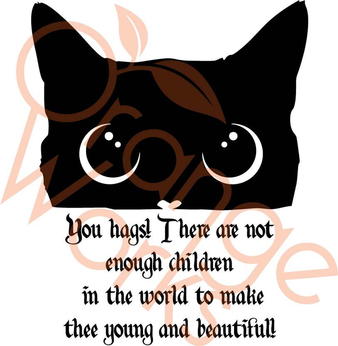 Thackery Binx Printable Cut File, SVG, PNG, JPEG, Land, Svg, Cutfile ...