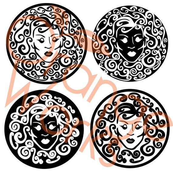 Madame Leota Icons Cut File SVG Png Jpeg Haunted Mansion | Etsy