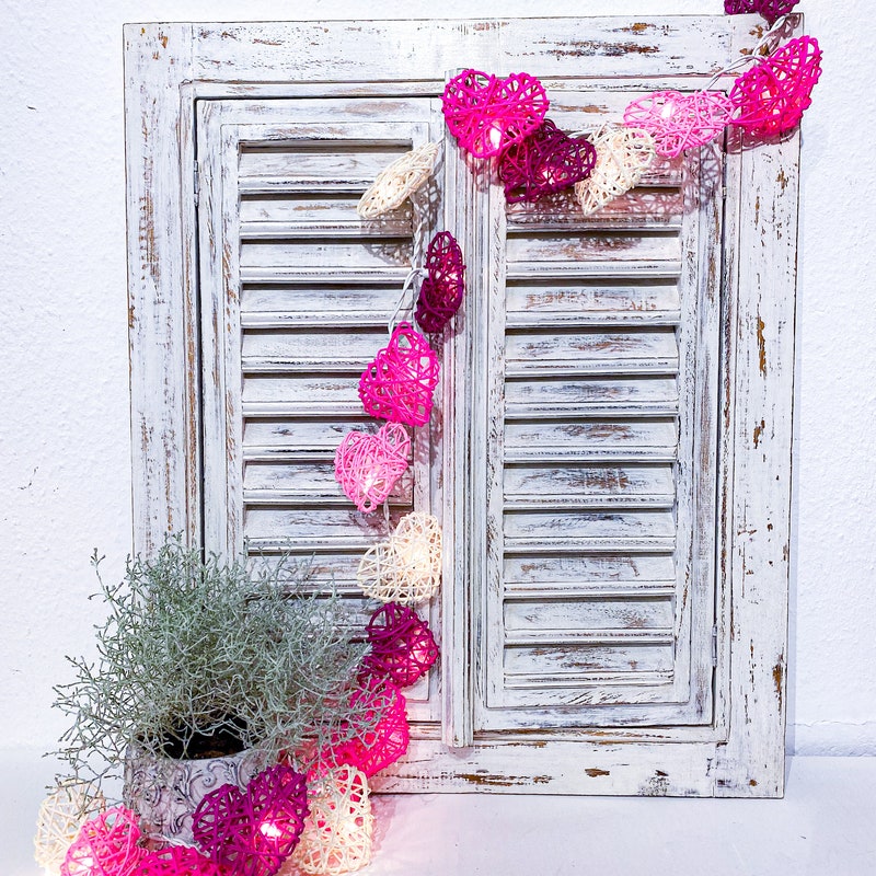 Rose String Lights - Etsy