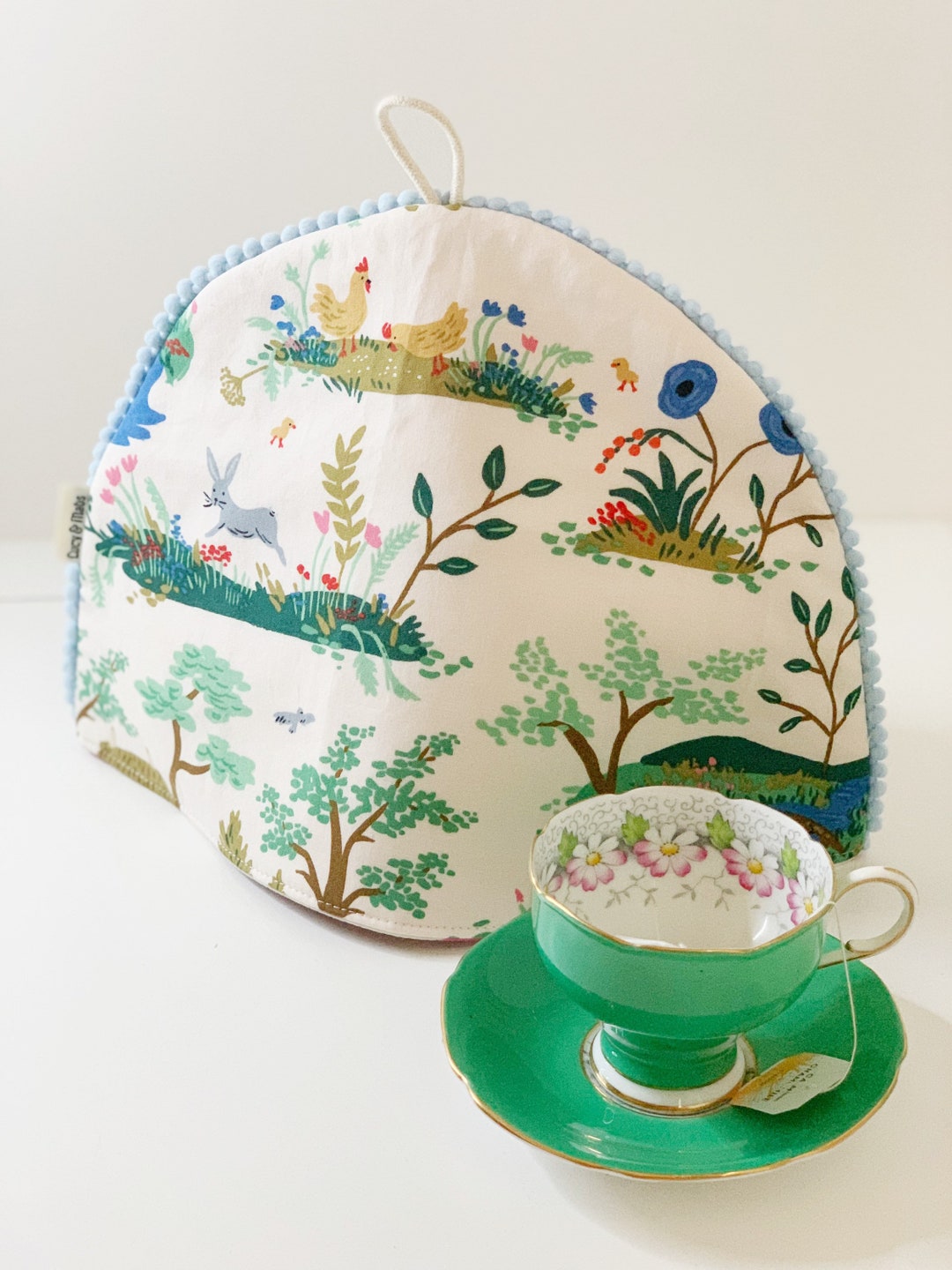 Modern Tea Cozy, English Garden, Rifle Paper Co, Toile - Etsy