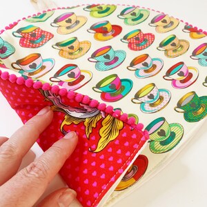 Modern Tea Cozy, the Red Queen, Alice in Wonderland, Tula Pink - Etsy