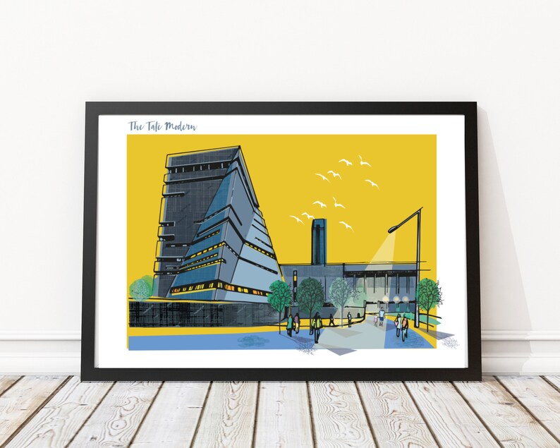 Tate Modern Museum Print | Etsy