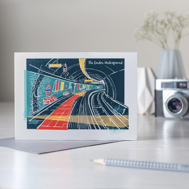 London Tube Card - Etsy UK